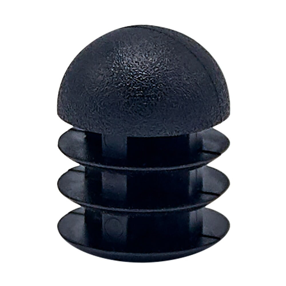 Outwater Plastic Round Dome End Cap for Tubing (8 Pcs.) | 5/8" Dia. Tube Plug/Chair Glide/Floor ...