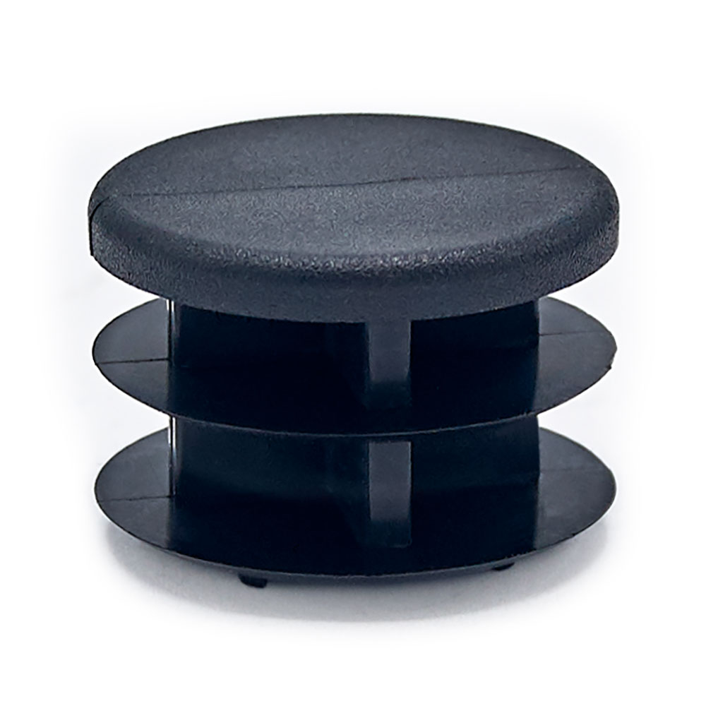 Outwater Plastic Round End Cap for Tubing (25 Pcs.) | 1-1/8" Dia. Tube ...