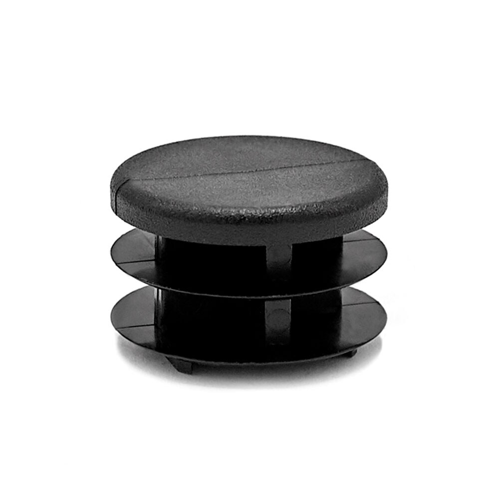 Outwater Plastic Round End Cap for Tubing (25 Pcs.) | 1" Dia. Tube Plug ...