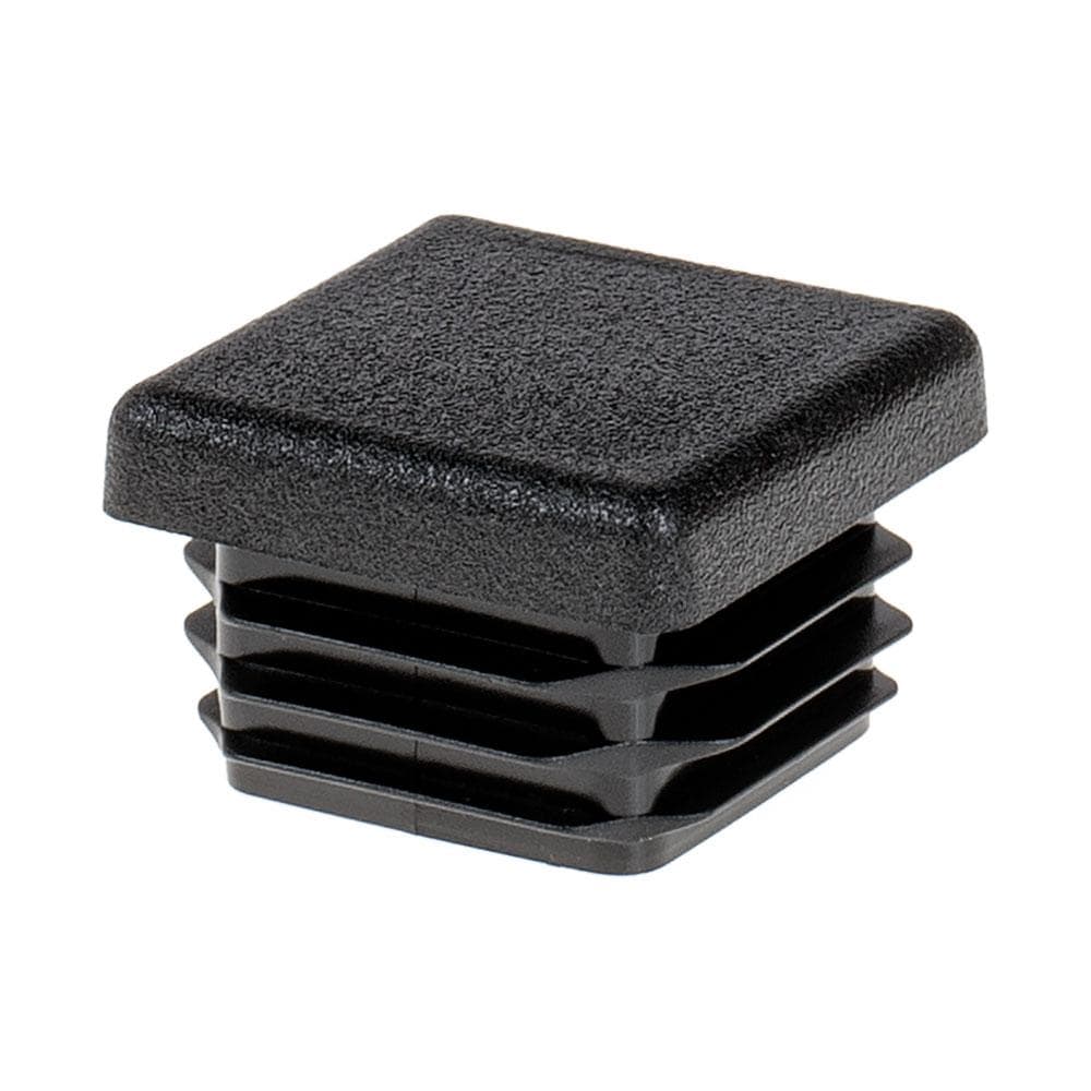 Outwater Plastic Square End Cap for Tubing (100 Pcs.) | 1" Square Tube ...