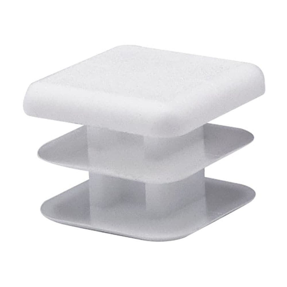 Outwater Plastic Square End Cap for Tubing (12 Pcs.) | 3/4" Tube Plug ...