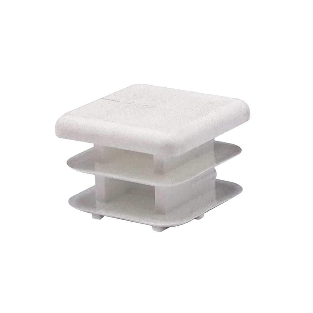 Outwater Plastic Square End Cap for Tubing (12 Pcs.) | 7/8" Tube Plug ...