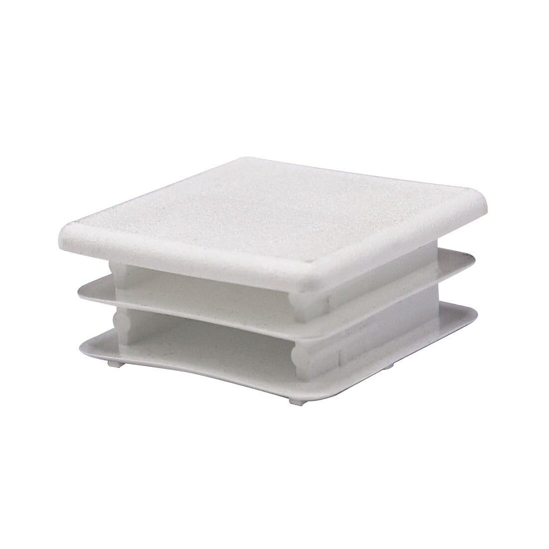 Outwater Plastic Square End Cap for Tubing (8 Pcs.) | 1-1/2" Tube Plug ...