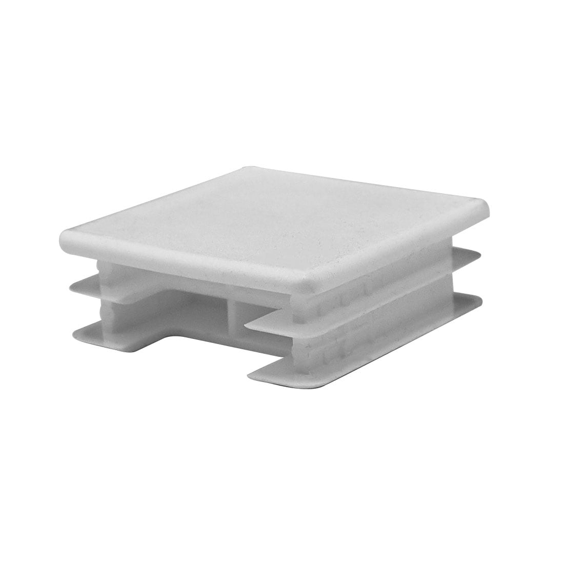 Outwater Plastic Square End Cap for Tubing (8 Pcs.) | 2" Tube Plug ...