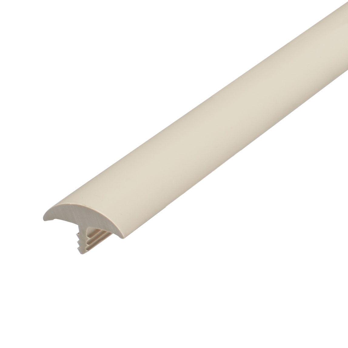 Outwater Plastic T Molding Tee Mldg 13/16" Almond Flexible PVC Round ...