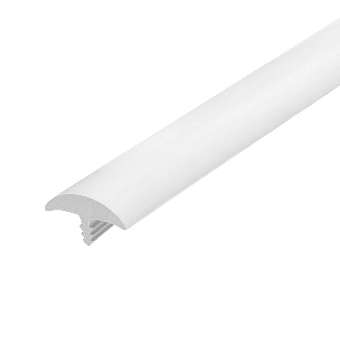 Outwater Plastic T Molding Tee Mldg 13/16" White Flexible PVC Round ...
