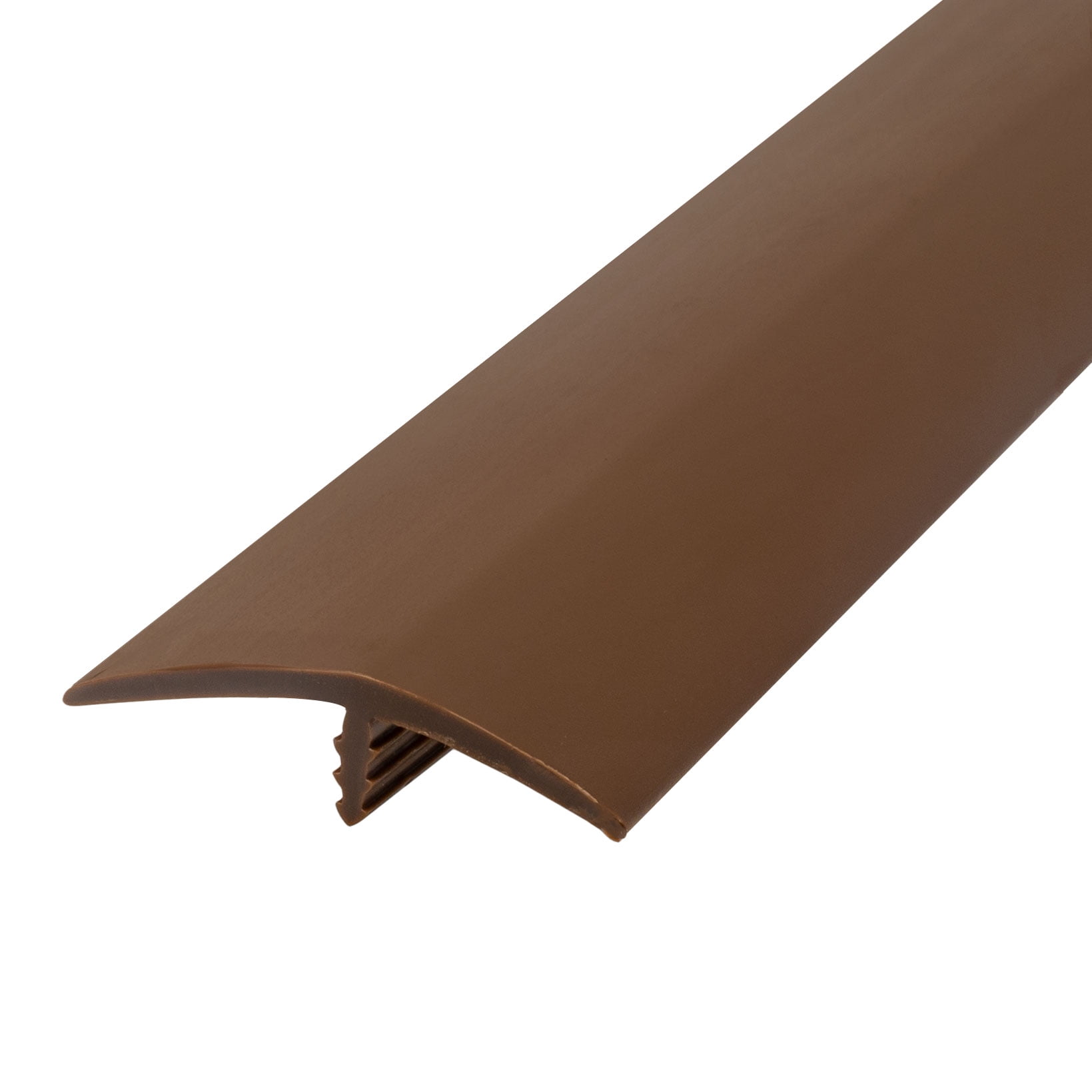 Outwater Plastic T-molding 1-9/16 Inch Brown Flexible Polyethylene Off ...