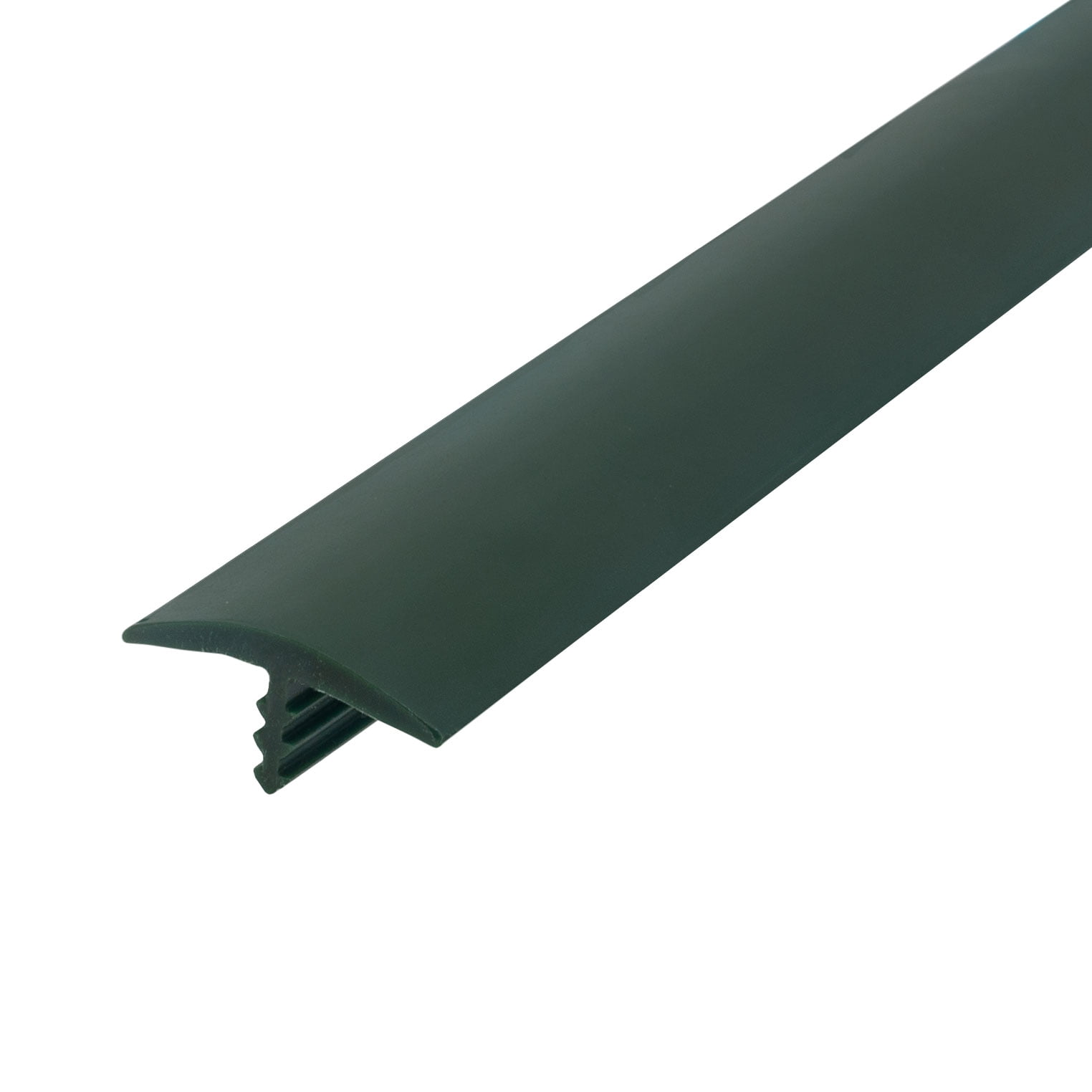 Outwater Plastic T molding 13/16 Inch Wide Green Flexible Polyethylene ...