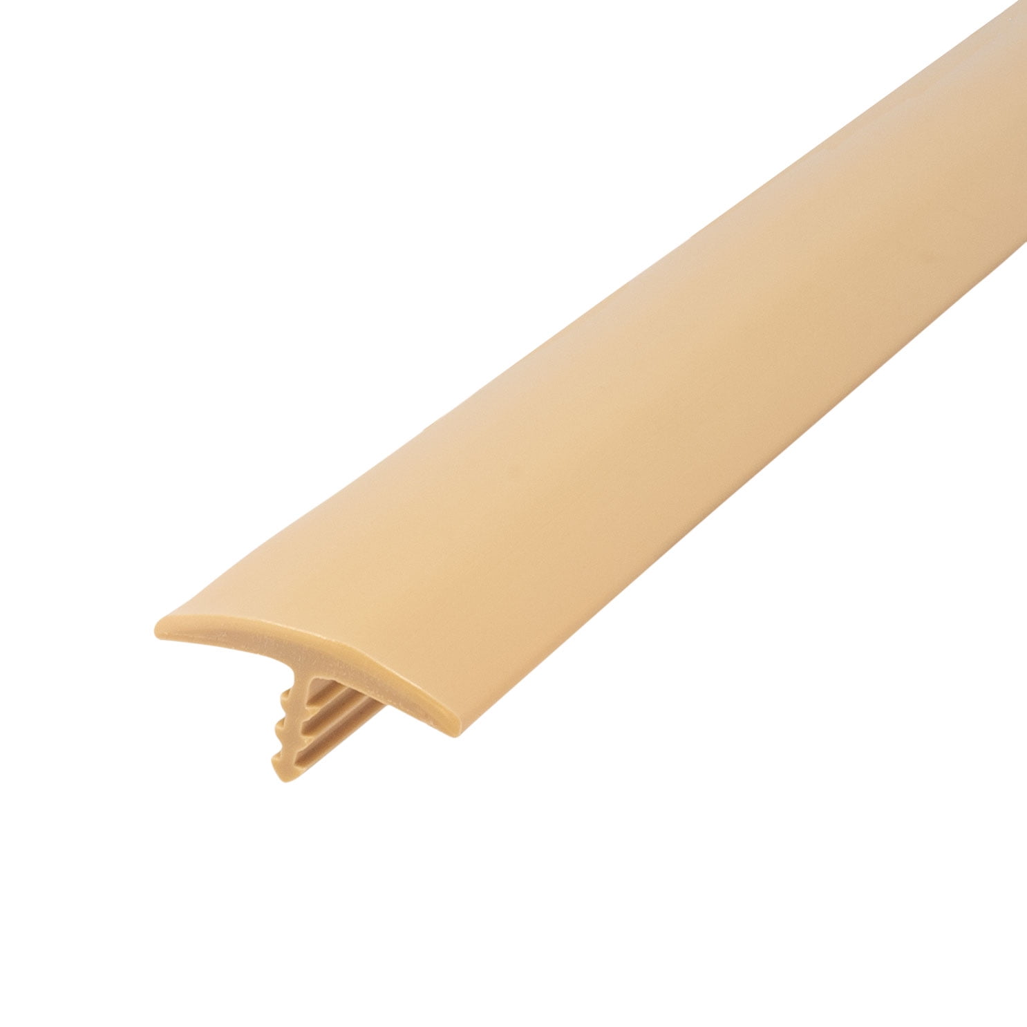 Outwater Plastic T molding 3/4 Inch Wide Light Caramel Flexible ...