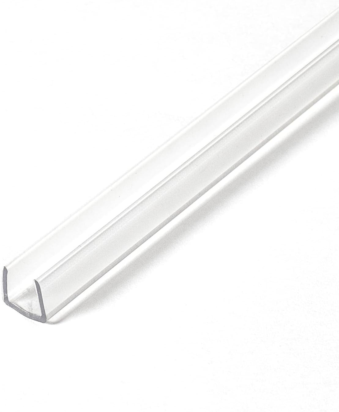 Outwater Plastics 1830-Cl Clear 1/4'' Petg U-Channel Clear Plastic U ...