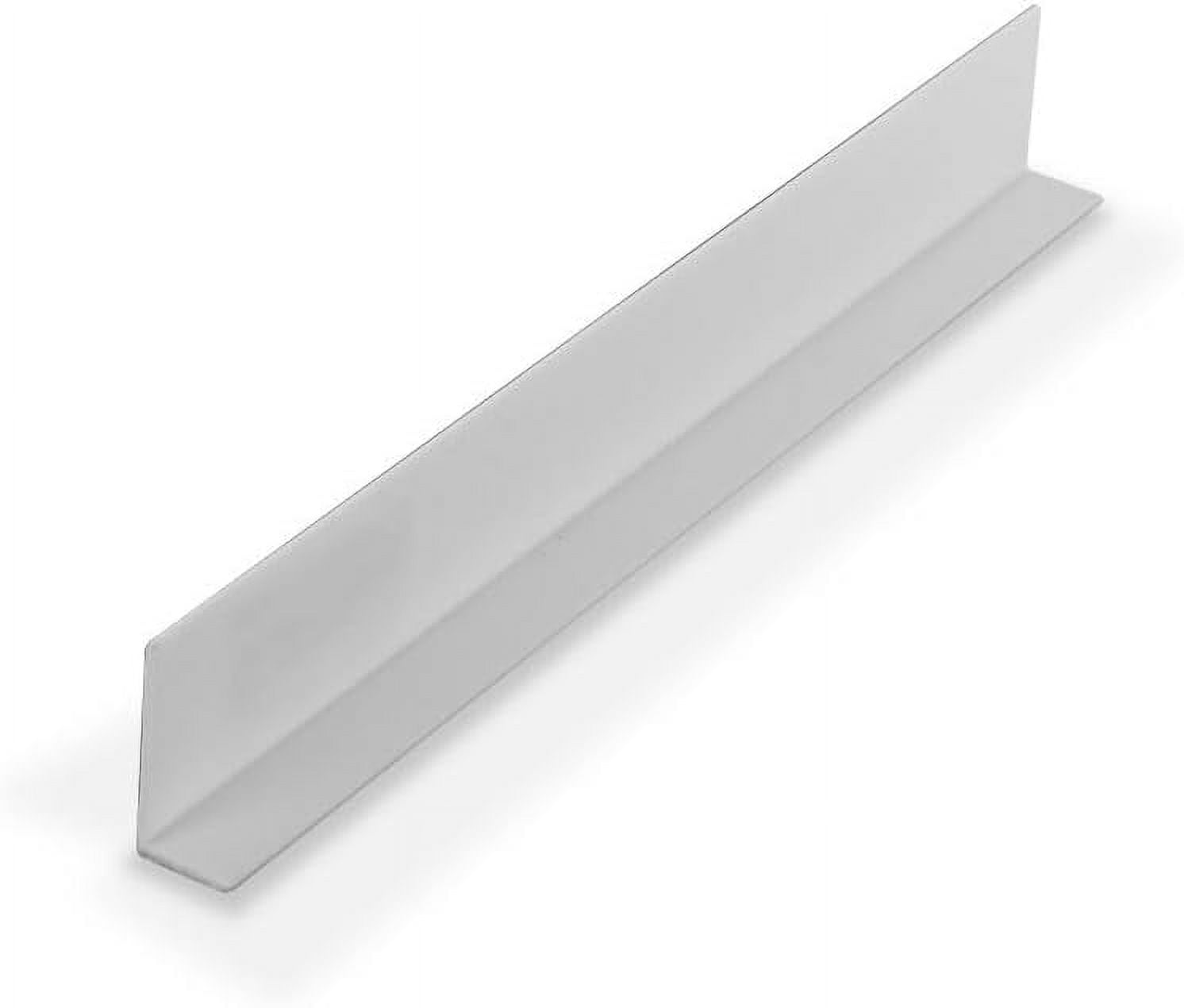 Outwater Plastics 1920-Wh White 1 Inch X 1/2 Inch X 3/64 (.04) Inch ...