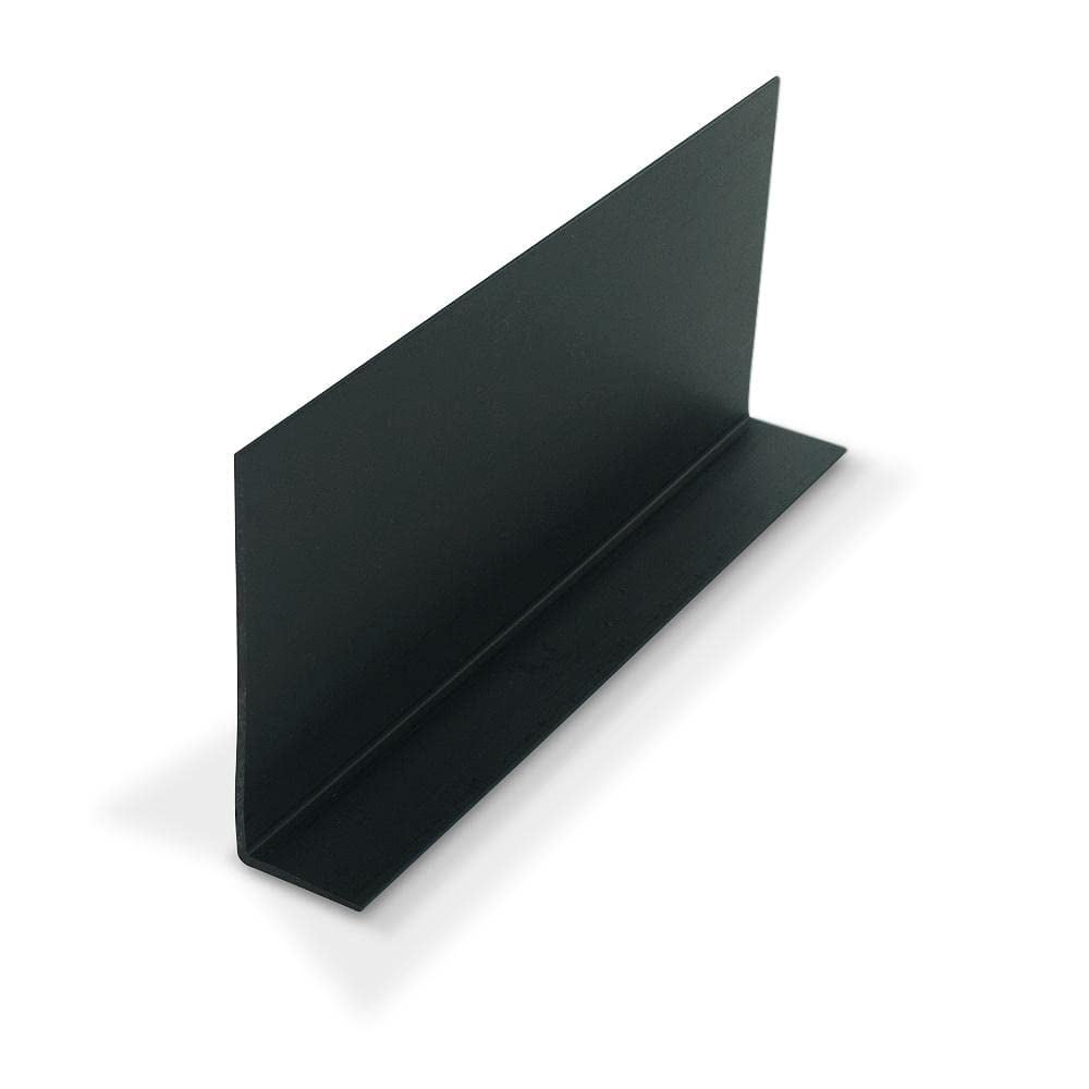 Outwater Plastics 1922-Bk Black 1'' X 3'' X 1/16'' Thick Styrene Angle ...