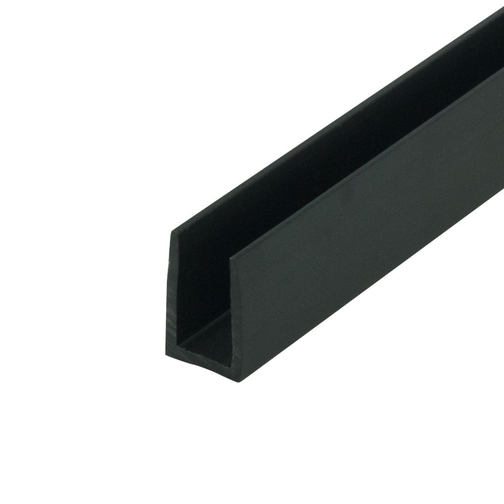 Outwater Plastics R104-4016-BK Black 5/16 Inch Long Leg Styrene Plastic ...