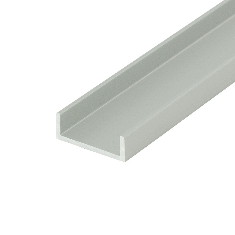 Outwater Satin Finish 3/4'' Aluminum U-Channel 36'' Length (Pack of 4 ...