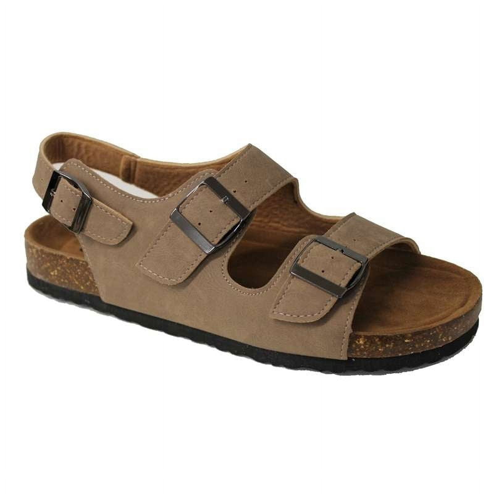 Outwoods Women's Bork 58 Slide Buckle Sandal (Taupe;Size 8) - Walmart.com
