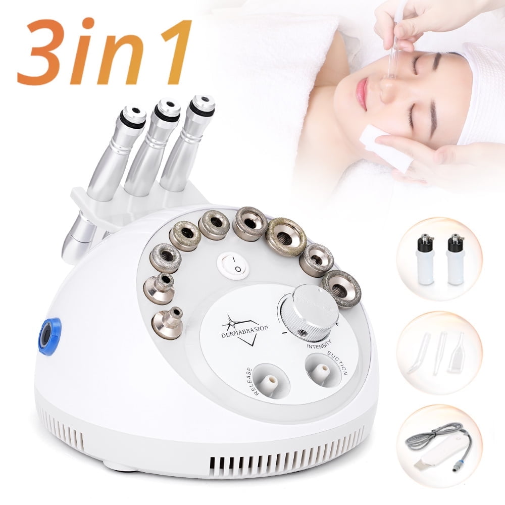 Ouwald 3 in 1 Diamond Microdermabrasion Blackhead Removal Machine with ...