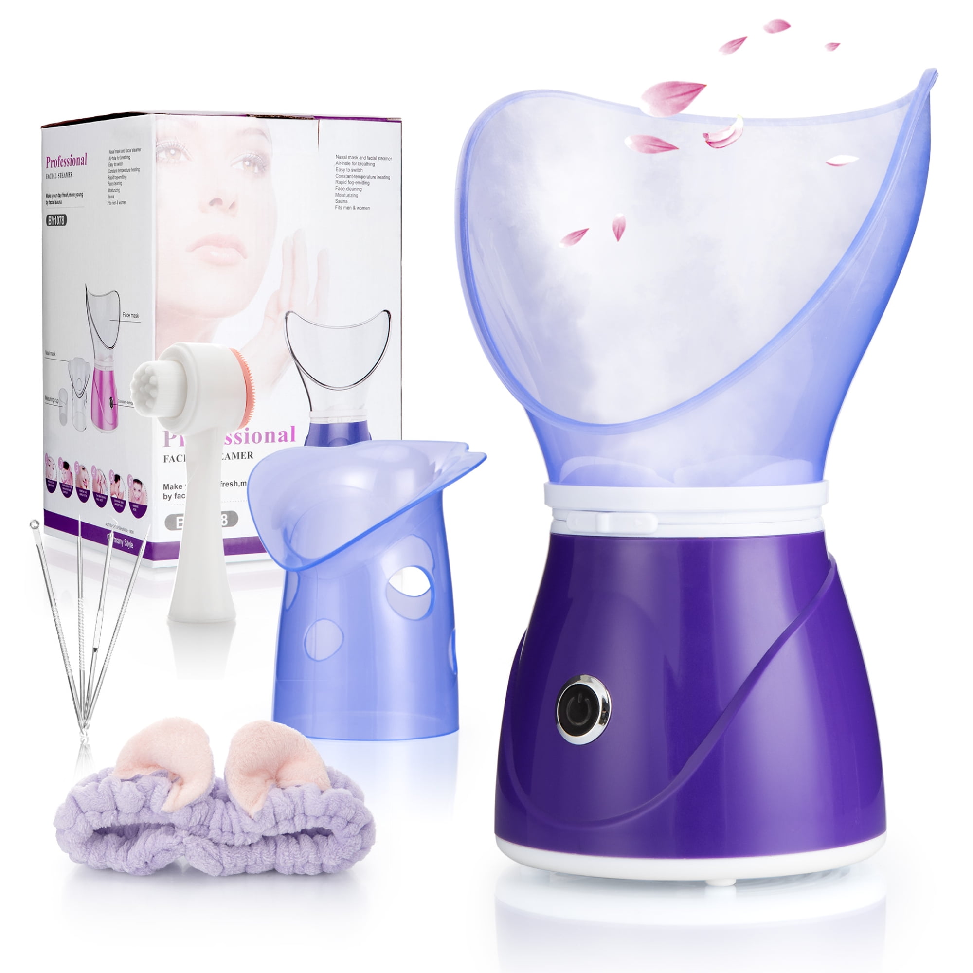 Ouwald Facial Steamer, Nano Ionic Face Hydration Machine, Home Spa ...