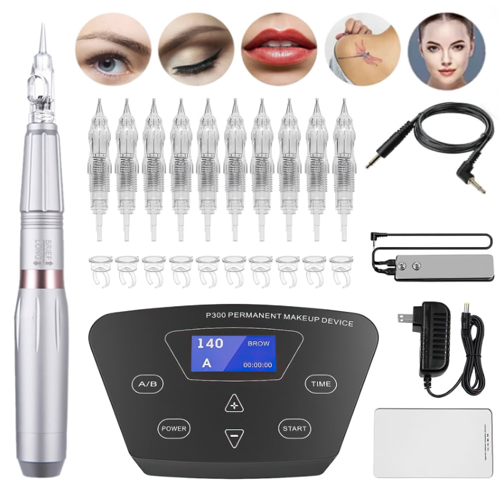Ouwald Makeup Machine Kit, Professional Eyebrow, Eyeliner & Lip ...