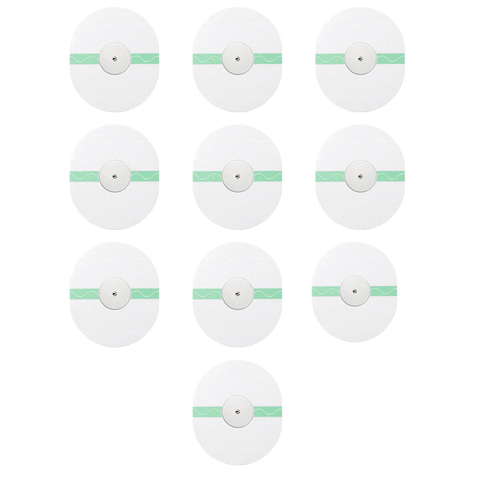 Oval 10 Pcs Libre Sensor Covers Transparent Patch Clear Pimple Popping ...