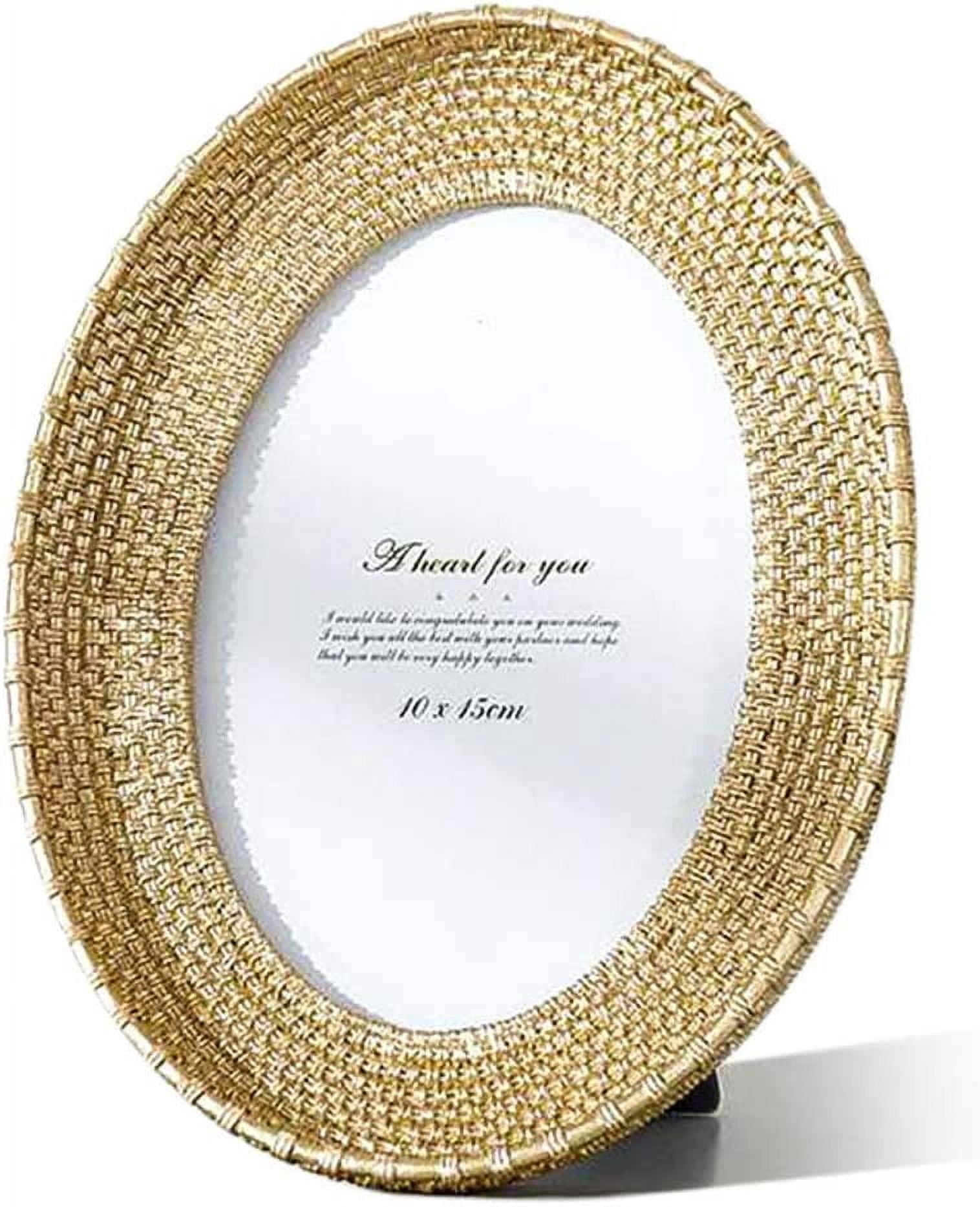 Oval 4x6 Inch Picture Frame Creative Women Photo Frame Home Decoration ...