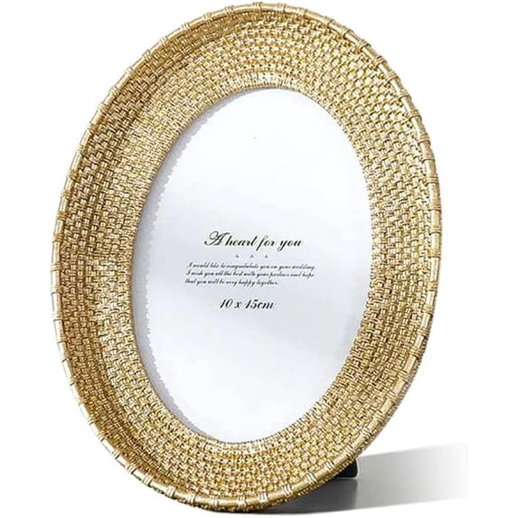 Oval 4x6 Inch Picture Frame Creative Women Photo Frame Home Decoration ...