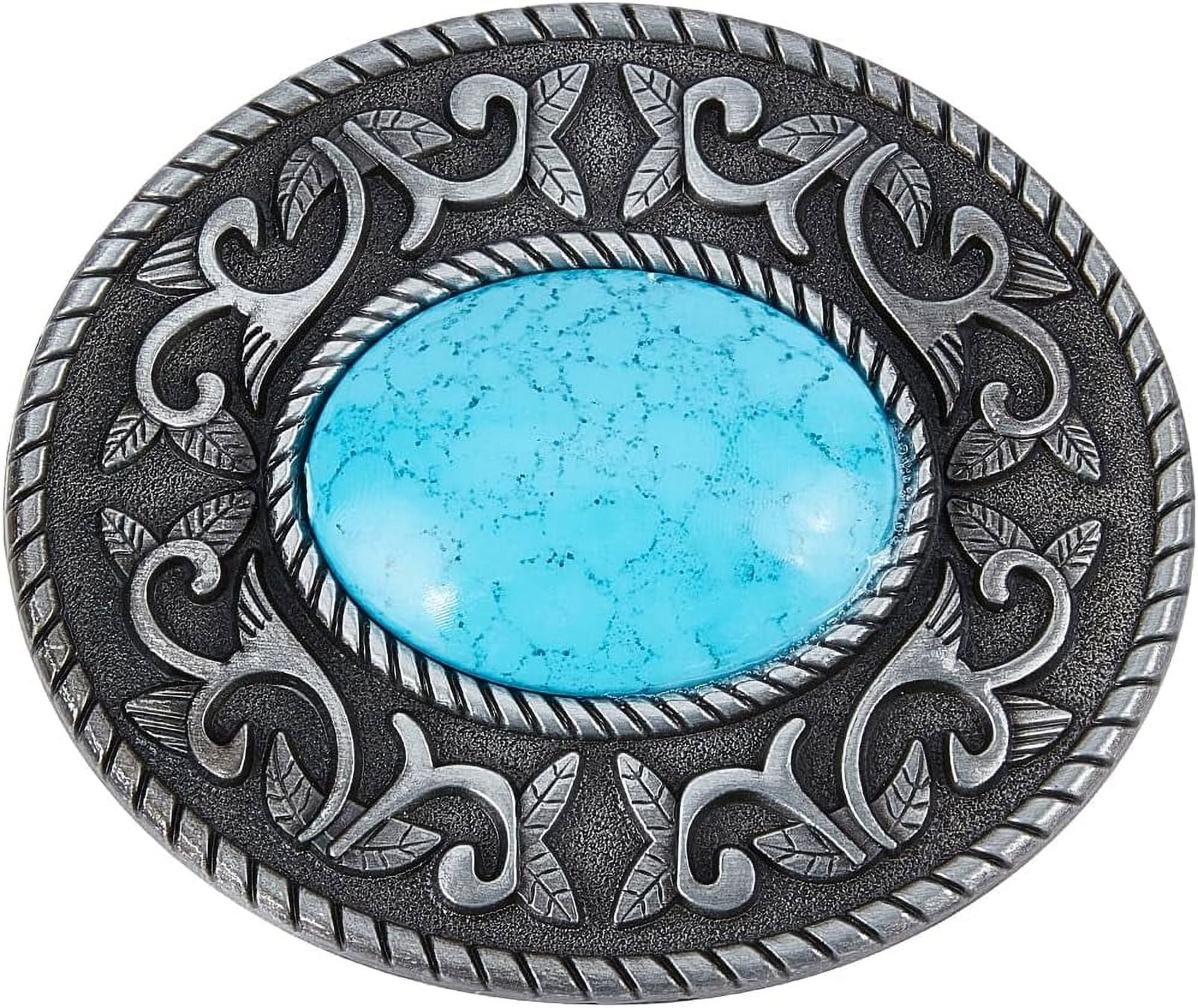 Oval Alloy Smooth Buckles Belt Fastener with Plastic Imitation ...