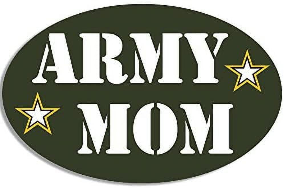 Oval Army MOM 3M Reflective sticker| gi Military - Walmart.com