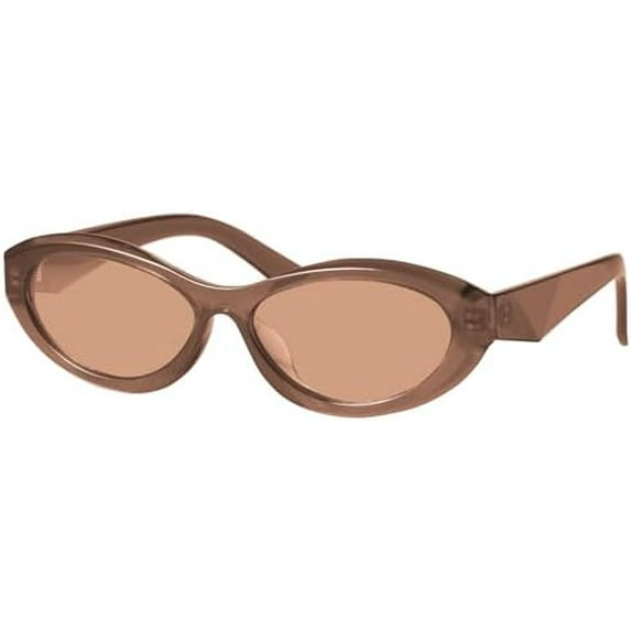 Oval Cat Eye Sunglasses for Women Retro Y2K Style MS52372 - Walmart.com