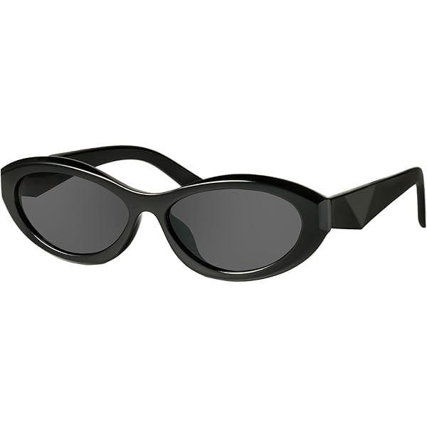 Oval Cat Eye Sunglasses for Women Retro Y2K Style - Walmart.com