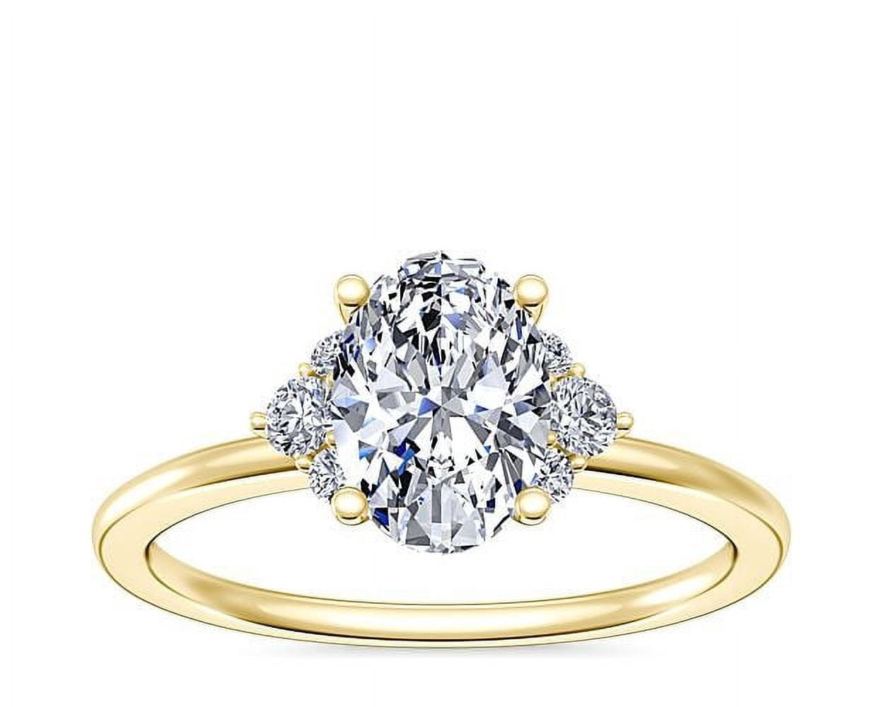 Oval Cut 2.20 Ct IGI Certified Lab Grown Diamond Halo Anniversary Ring ...