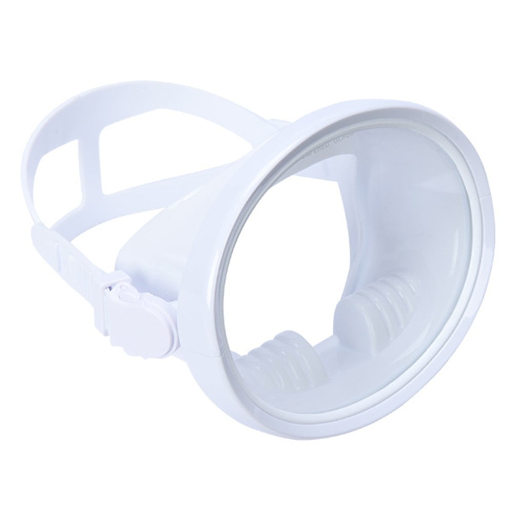 Oval Diving Mask Spearfishing Mask Classic Retro-Style Panoramic Wide ...