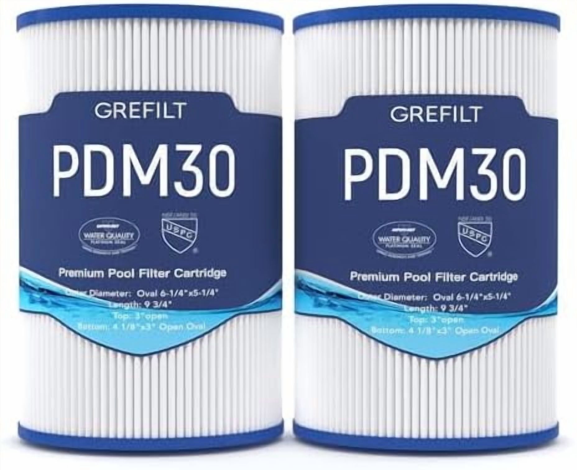Oval Filter Spa Filter PDM30 for Dream Maker 461269, Filbur FC 9940 ...