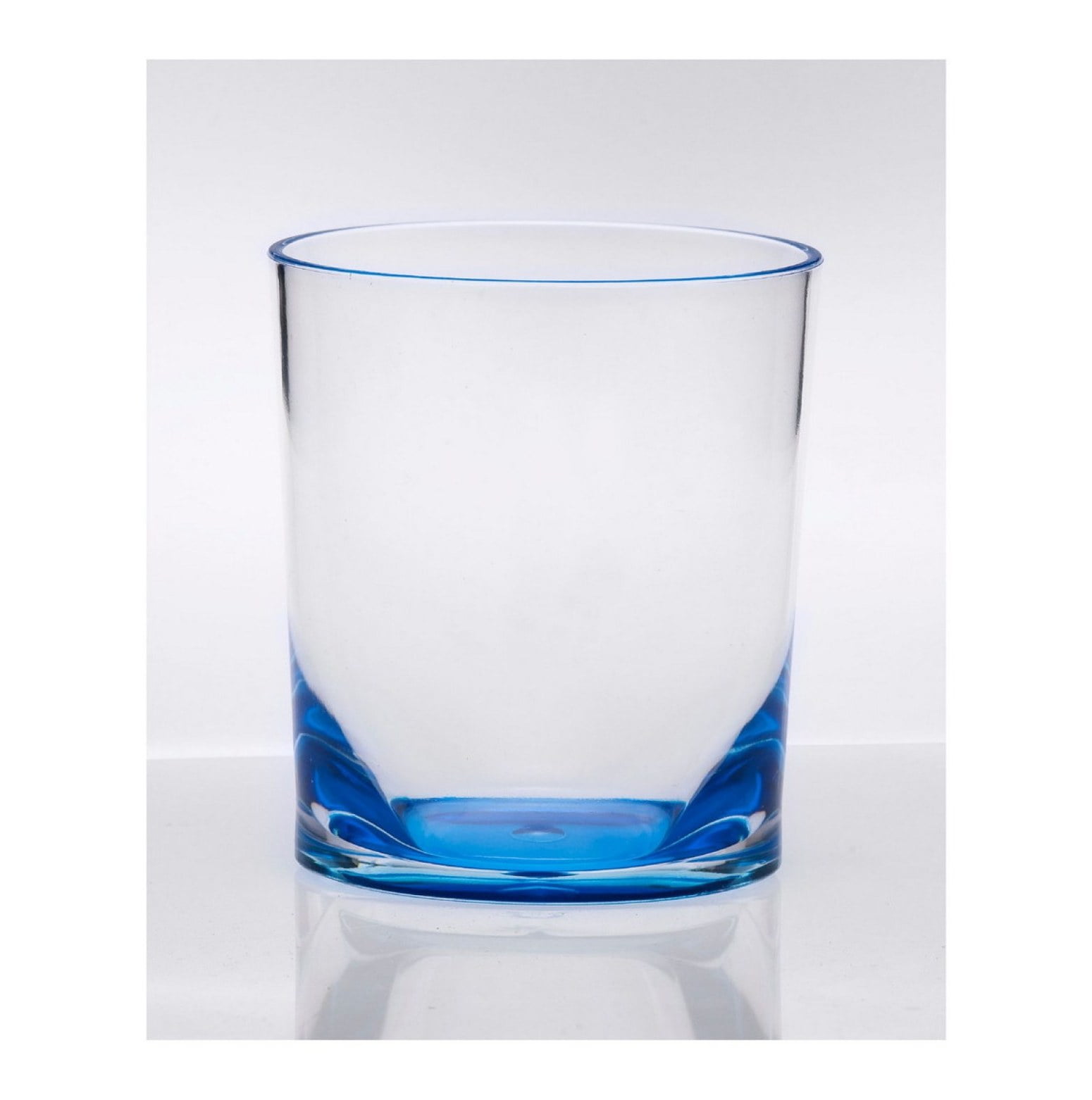 Oval Halo Acrylic Glasses Drinking Set of 4 DOF (12oz), Plastic Drinking Glasses, BPA Free ...