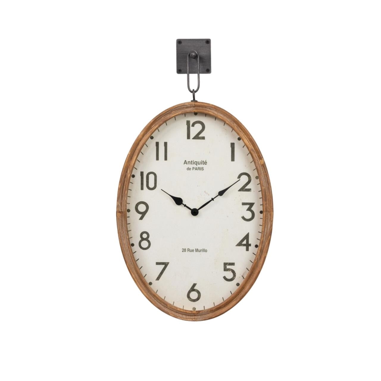 Oval Hanging Wall Clock - Ragon House - Walmart.com