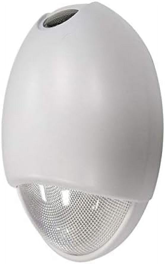 Oval LED Emergency Wall Pack Light - White Finish - Walmart.com