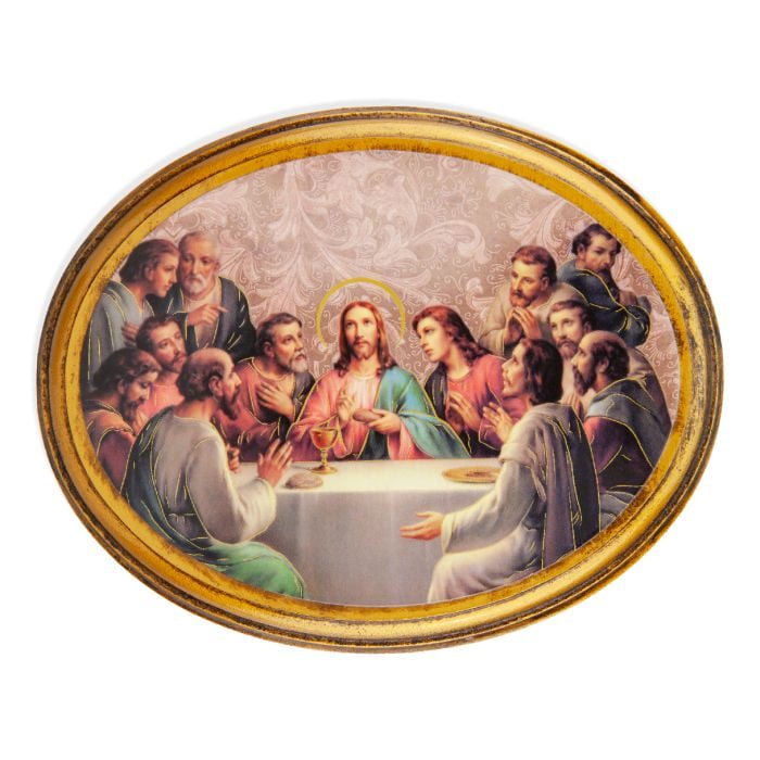 Oval Last Supper Plaque - Walmart.com