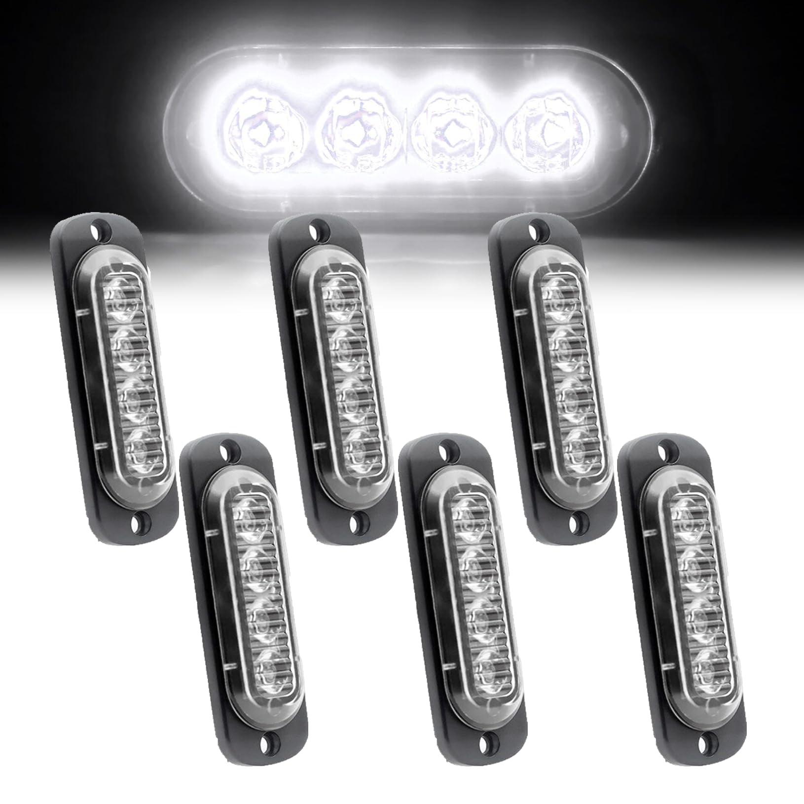 Oval Marker Lights,12V 24V MMF7 3” Side Marker Clearance Lights ...