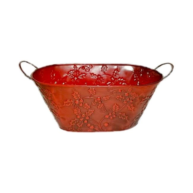 Oval Metal Container With Handles - Walmart.com