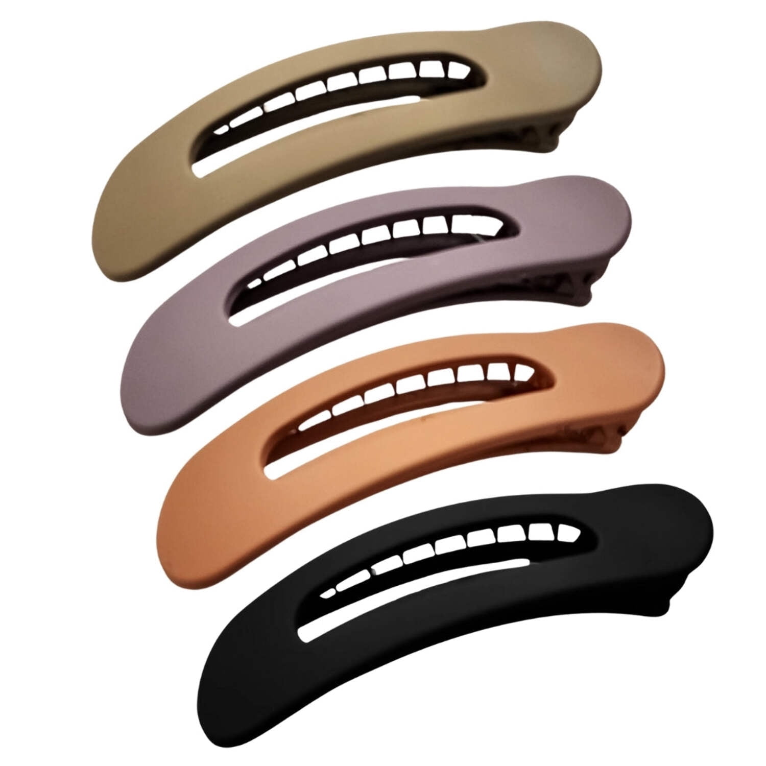 Oval Opulence Lay Flat Hair Clip - 4 Pack - Walmart.com