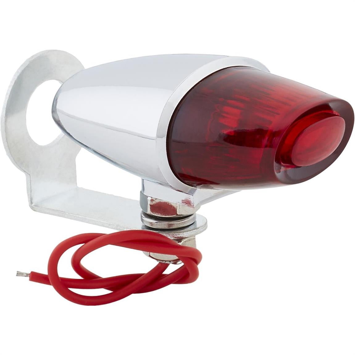 Oval Pony Light, Single Filament Bulb, Red Lens - Walmart.com