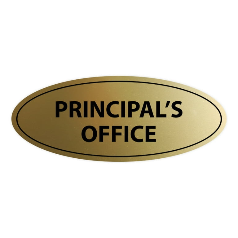 Principals Office Door