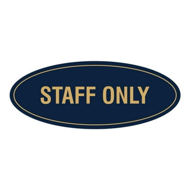 Classic Framed NOT AN EXIT AUTHORIZED PERSONNEL ONLY Sign (Lt Gray ...