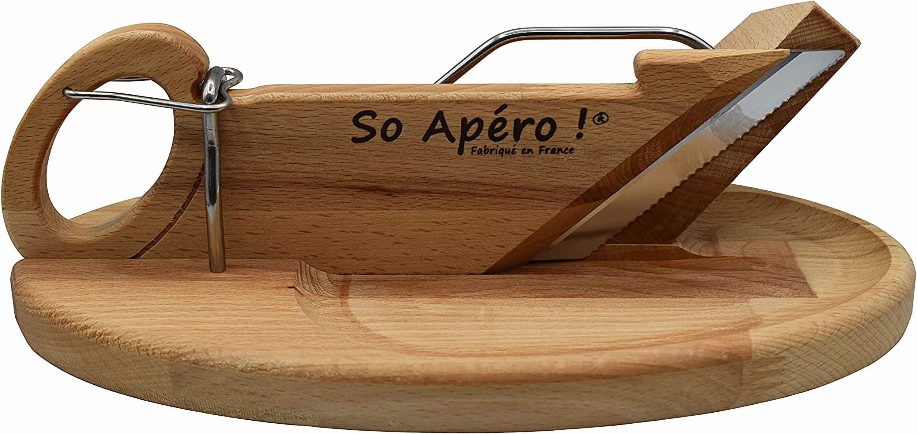 Oval Salami, Sausage, Chorizo Knife Guillotine Slicer & Cutter With ...