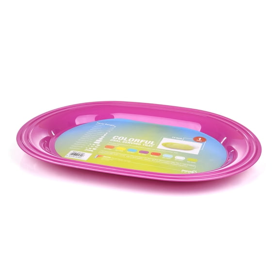 Oval Serving Tray (2 Pack) - Walmart.com
