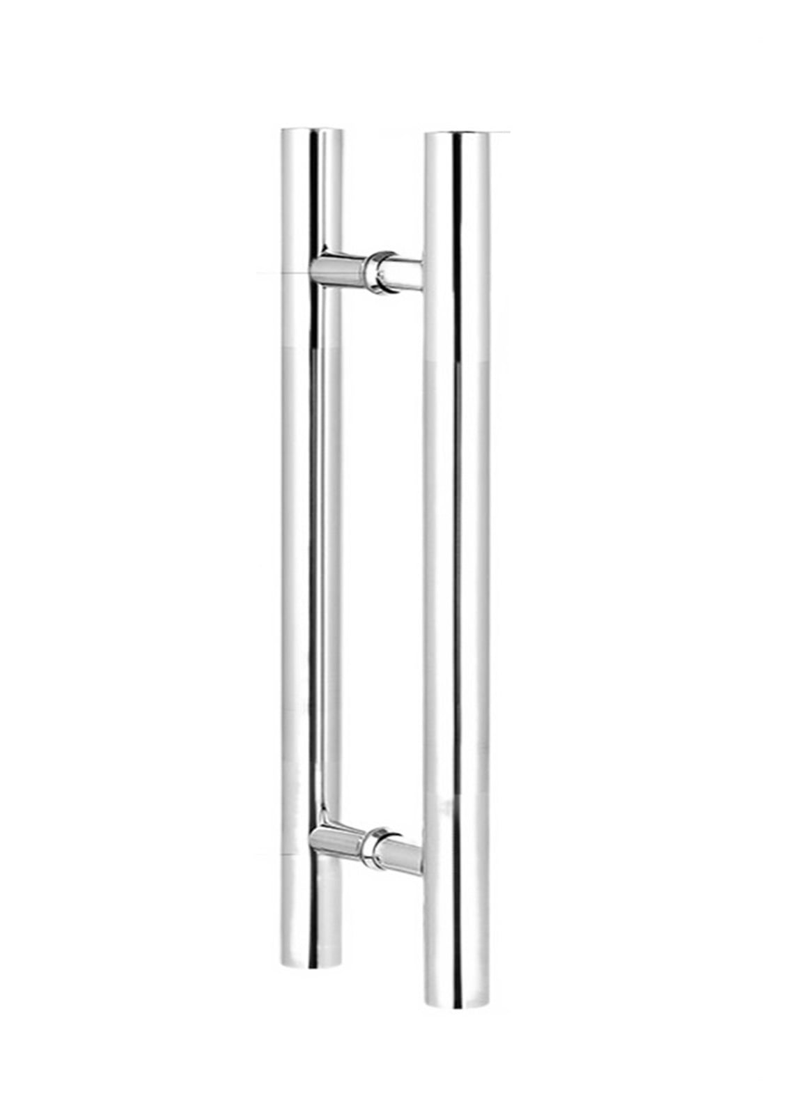 Oval Shape Glass Door Handles Stainless Steel Barn Doors Pull Handle ...