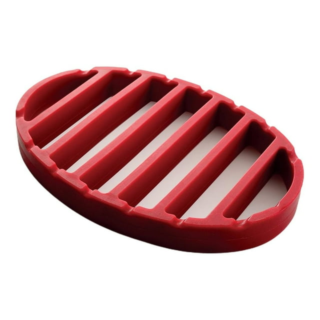 Oval Silicone Pressure Cooker Roasting Rack, Silicone Roasting Rack for ...
