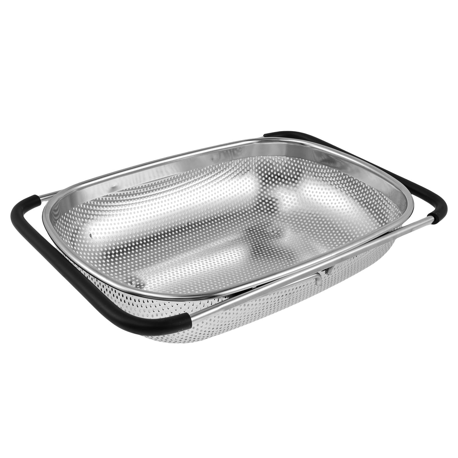 Oval Sink Colander Stainless Steel Over the Sink Colander Fine Mesh ...