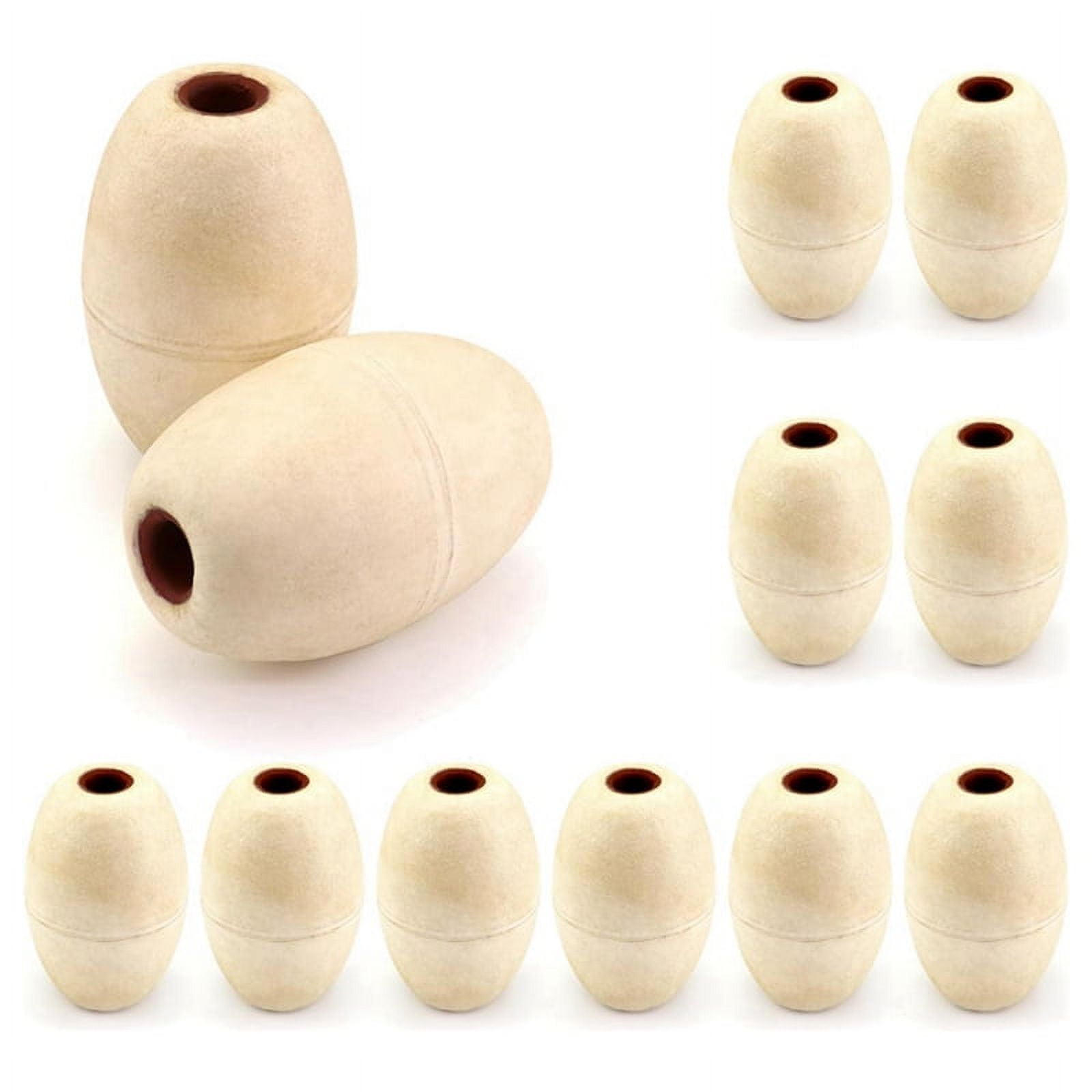 Oval Water Float, 12 Pack, 1/2Inch Hole, 3.5x 5.5Inch, for Pools, Water ...