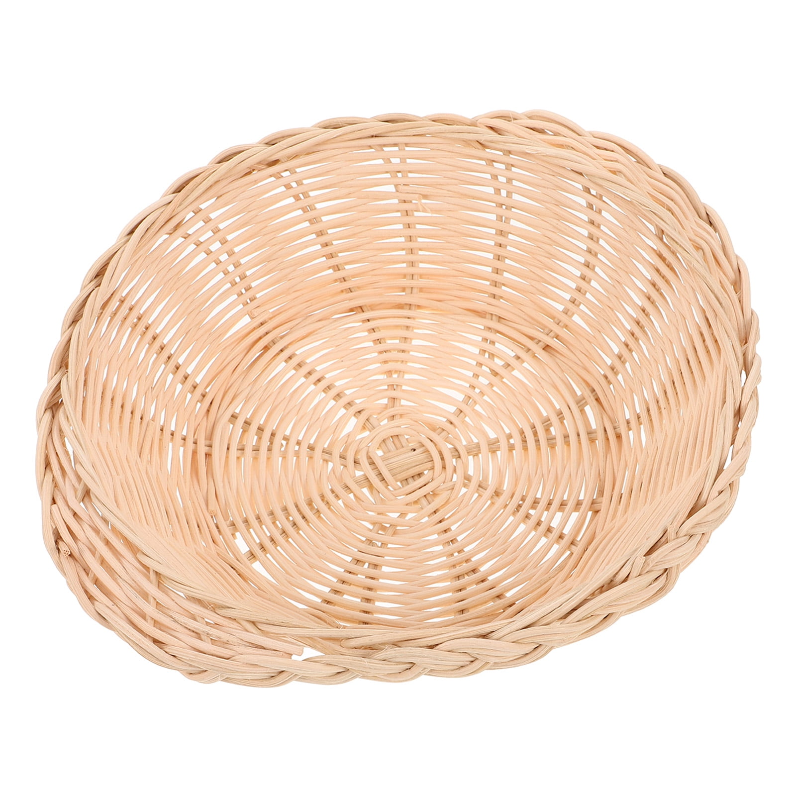 Oval Wicker Bread Basket Handwoven Bamboo Baskets For Food Serving ...
