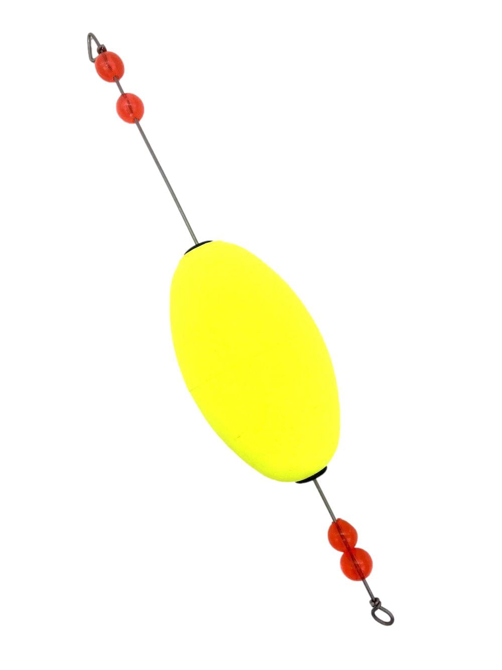 Oval Yellow 2.5 inch Sliding Cork Float - Freespool Gear (3 pack ...